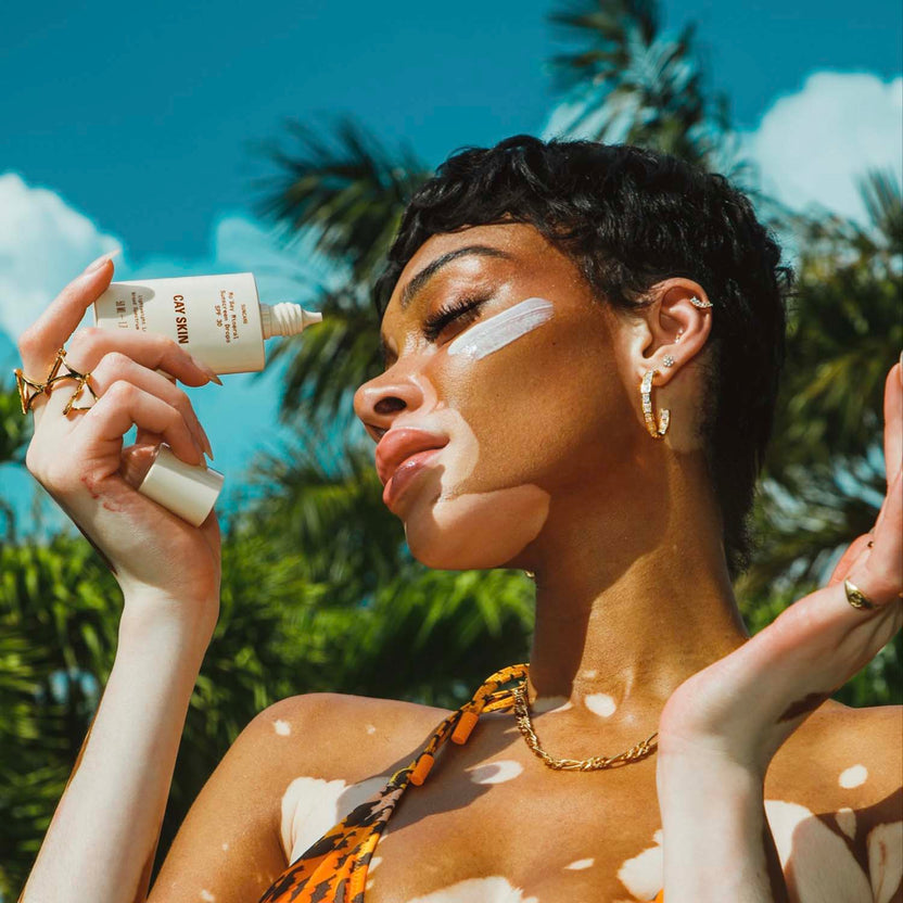 Cay Skin - Suncare that puts your skin first. By Winnie Harlow