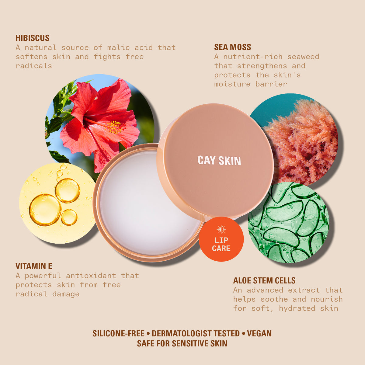 Deepwater Dew Lip Mask - Cay Skin from Winnie Harlow