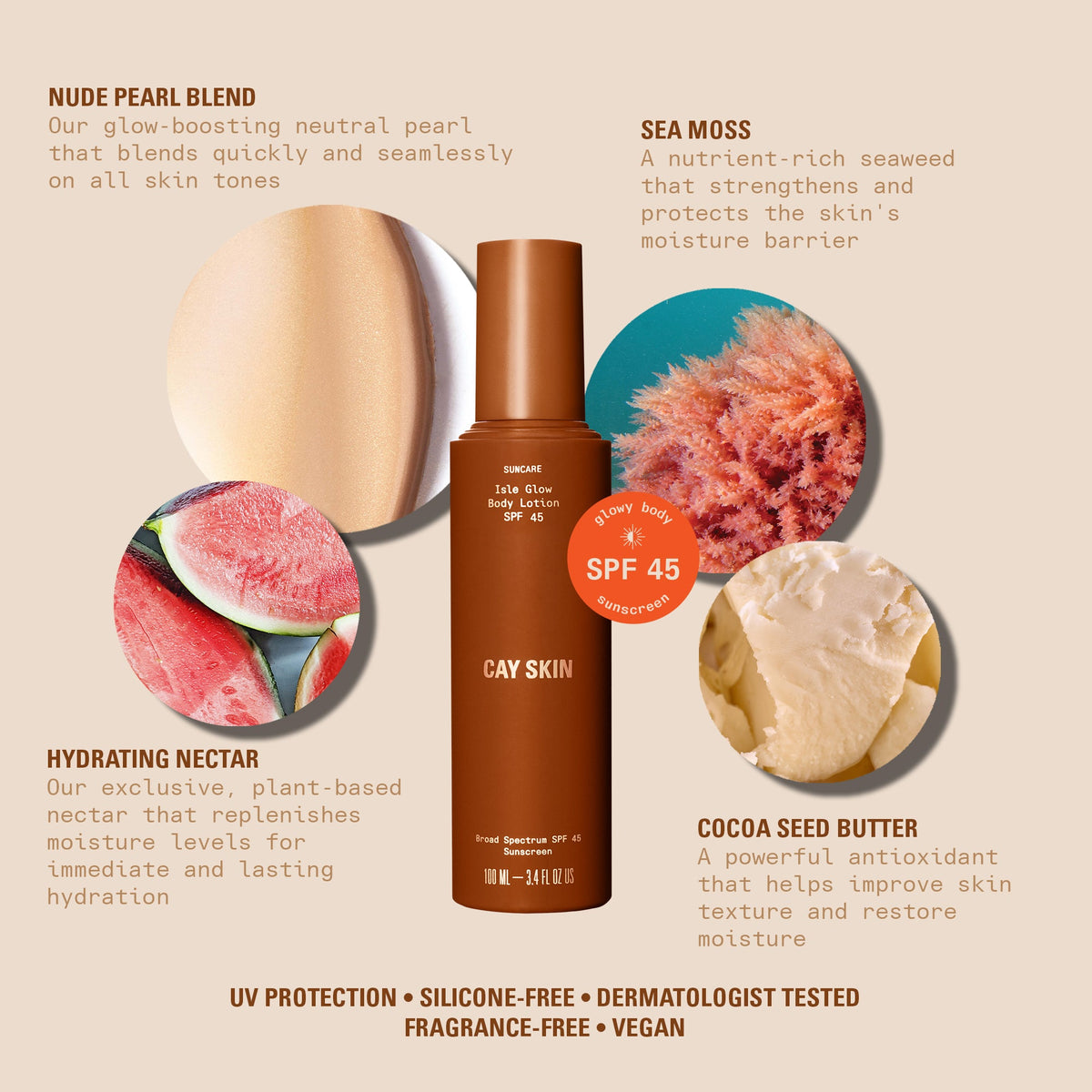 Cay Skin - Suncare that puts your skin first. By Winnie Harlow